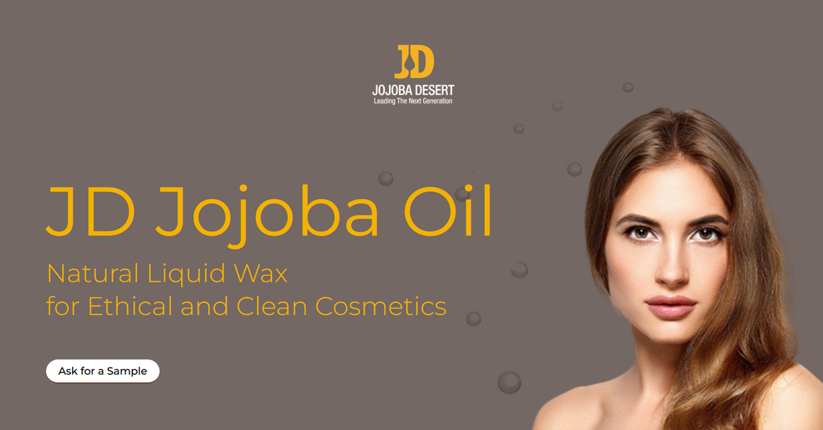 JD Jojoba Oil - Natural Liquid Wax for Ethical and Clean Cosmetics